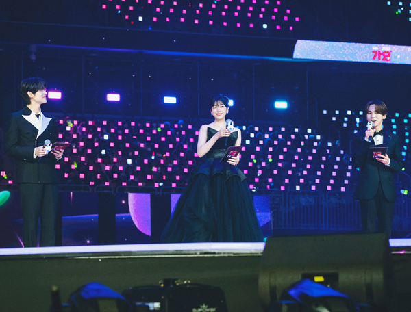 [비하인드] 2023 SBS 가요대전 3MC : ★현장포토 : SBS