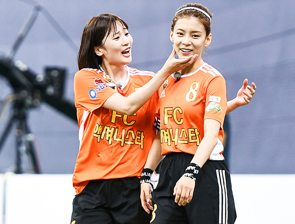 제5회 슈퍼리그 개막전! ‘FC액셔니스타 VS FC원더우먼’ (3) : 현장포토 : SBS