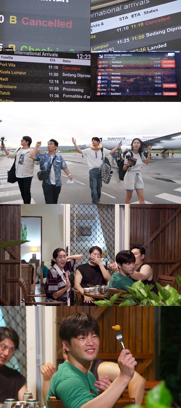 SBS PR : ★전체보기★ : [SBS 정글밥] 40시간 돌고 돌아 도착한 바누아투! 요리에 미친, 민소매에 미친, 매력이 미친 남자들의 케미 폭발! : SBS