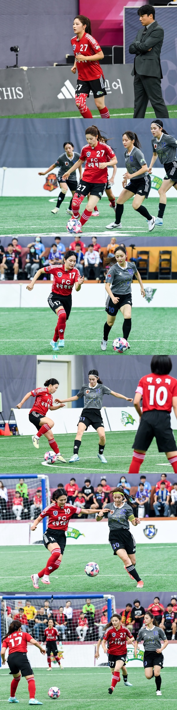 SBS PR : ★전체보기★ : [SBS 골 때리는 그녀들] 사실상 방출전, ‘FC국대패밀리’ VS ‘FC아나콘다’! 방출 피하기 위한 피 튀기는 승부 예고! : SBS