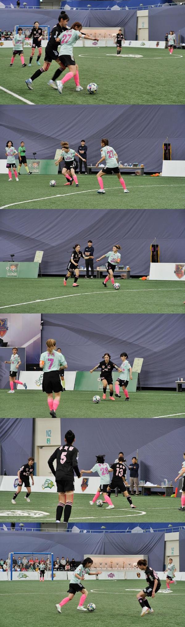 SBS PR : ★전체보기★ : [SBS 골 때리는 그녀들] 정예원, ‘원더’ 마시마와 접전 예고 “알고리즘 마시마로 도배돼…배경 화면도 마시마로 바꿨다” : SBS