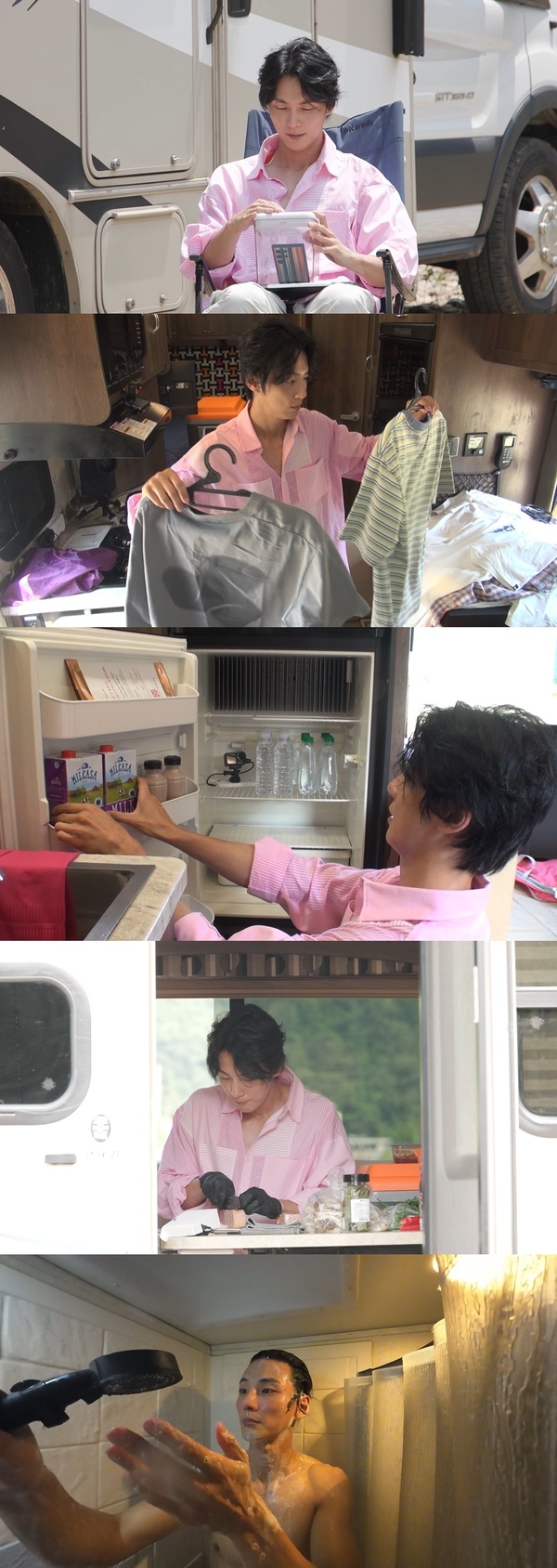 SBS PR : ★전체보기★ : [SBS 미운 우리 새끼] '속세 단절' 선언! 윤시윤, 캠핑마저 오와 열 맞춰, 칼각 빛난 정리력에 MC 서장훈마저 '임틀막' : SBS